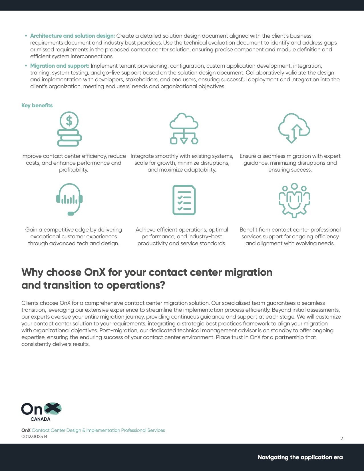 Contact Center Design & Implementation Professional Services